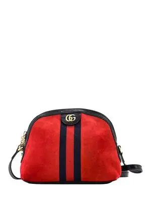 Gucci Ophidia Dome Small Crossbody Bag - Red