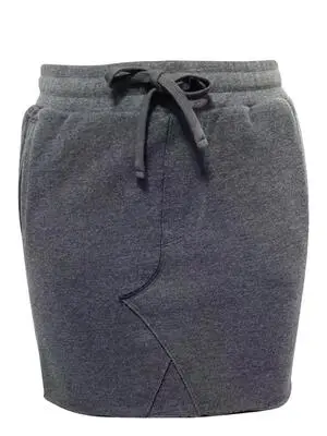 ATM Anthony Thomas Melillo Drawstring-fastening Mini Skirt - Grey