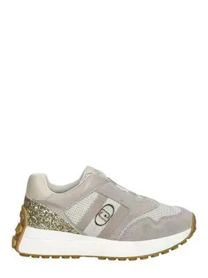Liu Jo Glitter-embellished Sneakers - Grey