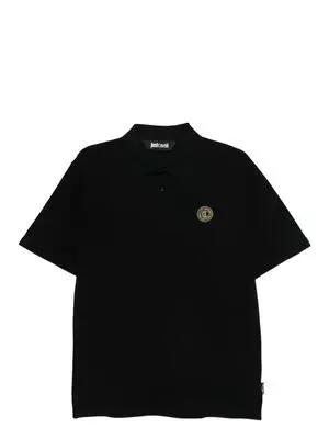 Just Cavalli Polo T-shirt - Black