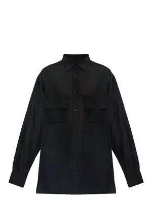 Y3 Flap-pocket Shirt - Black
