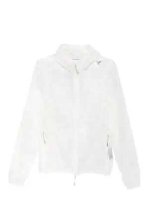 ROA Logo-detail Hooded Jacket - White