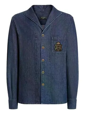Dolce & Gabbana Button-fastening Long-sleeve Shirt - Blue