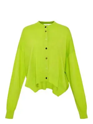 ENFOLD Button Cardigan - Green