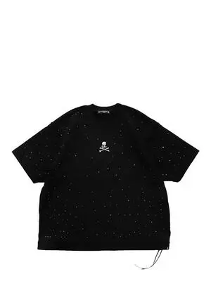 MASTERMIND WORLD Embellished Skull Knitwear - Black