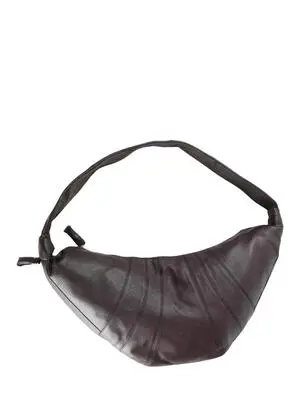 LEMAIRE Large Croissant Shoulder Bag - Brown