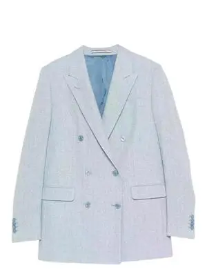 Tagliatore Double-breasted Blazer - Blue