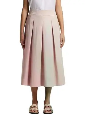 Peserico A-line Pleated Skirt - Pink