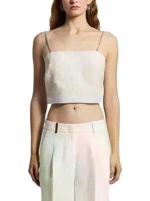 PESERICO Shoulder-Strap Top