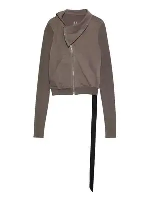 Rick Owens Micro Mountain Cotton Hoodie - Grey
