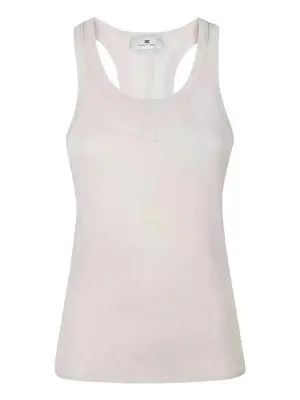 Elisabetta Franchi Logo Tank - Neutrals