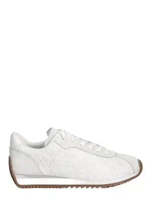Michael Kors Rhodes Logo-pattern Sneakers - White