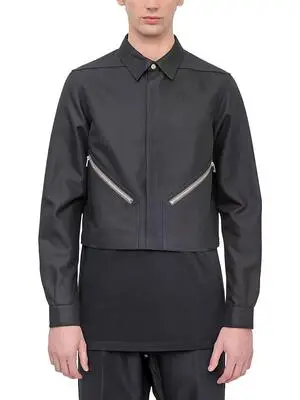 Rick Owens Zip-up Jacket - Black