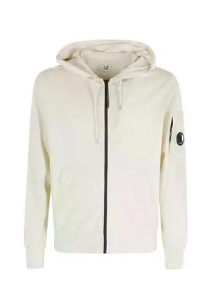 C.P. COMPANY Zipped Hoodie - Neutrals