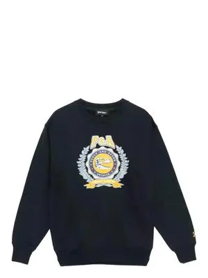 PEACE AND AFTER Crew-neck Sweatshirt - Blue