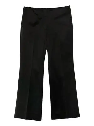 TOTEME Kick Flare Trousers - Black