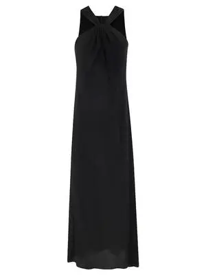 Federica Tosi Twisted Maxi Dress - Black