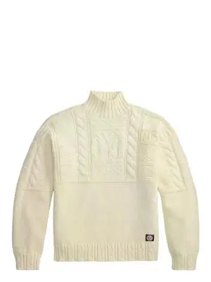 Polo Ralph Lauren Cable-knit Roll-neck Sweater - Neutrals