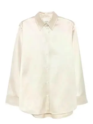 Nanushka Tanis Button-fastening Shirt - Neutrals