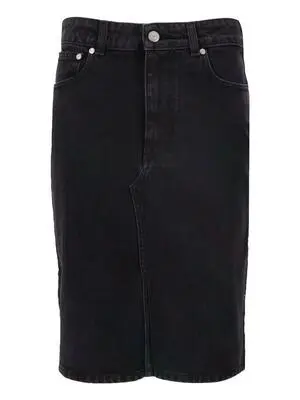 Stella McCartney Denim Skirt - Black