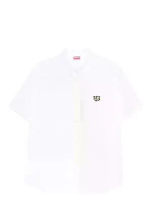 Kenzo Wild Tiger Embroidered Shirt - White