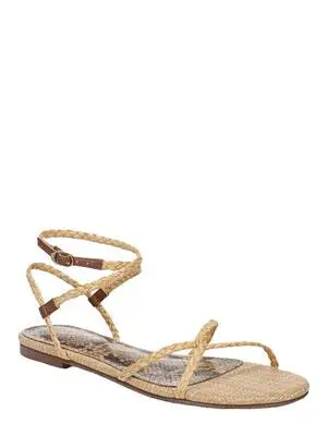 Sam Edelman Ellina Ankle Strap Sandal - Natural