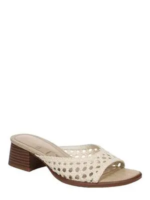 Sam Edelman Fynn Block Heel Sandal Modern Ivory
