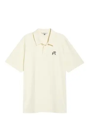 MALBON Fairway Polo - Ivory