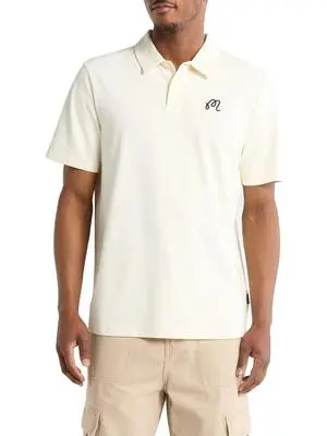 MALBON Fairway Polo - Ivory
