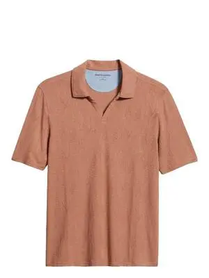 Johnston & Murphy Sedona Performance Polo - Clay Frond