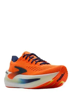Brooks Glycerin Max 2 Hybrid Running Shoe - Orange/beacon Blue/nightlife
