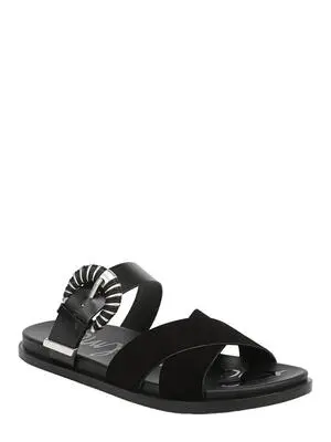 Sam Edelman Lucy Buckle Strap Sandal Black