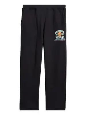 BILLIONAIRE BOYS CLUB Planet Graphic Sweatpants - Black