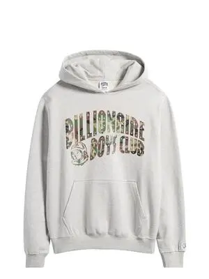 BILLIONAIRE BOYS CLUB Camo Logo Graphic Hoodie - Heather Grey