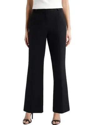 Elie Tahari Jennie Flared Trousers - Noir