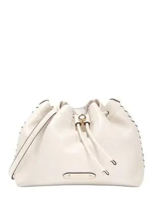 Cole Haan Mini Isabella Leather Crossbody Bag - Ch Powder