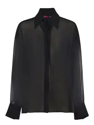 Pinko Tie-neck Shirt - Black