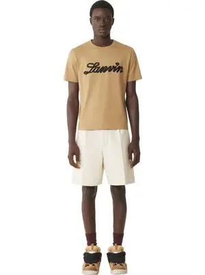 LANVIN Ribbon T-shirt - Camel