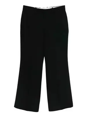 TOTEME Kick Flare Trousers - Black