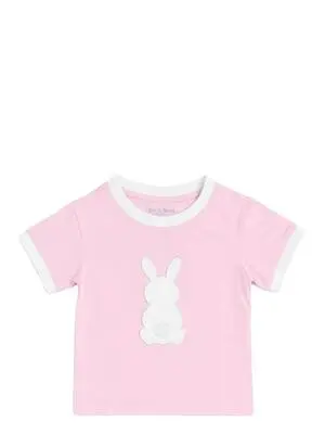 BITS & BOWS Cottontail Bunny T-shirt - Pink