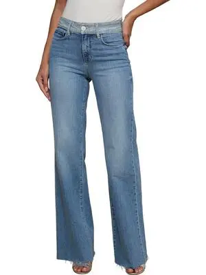 L'Agence Louane Wide-leg Flare Jean - Bexley