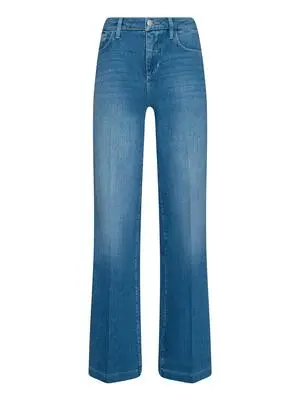 L'Agence Clayton Wide-leg Jean - Getty