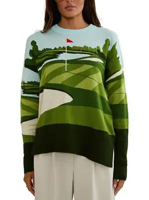 Beach Riot Callie Golf Course Sweater - Fairway