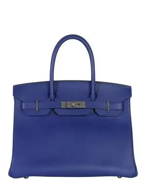 Hermès Birkin 30 Phw - Blue