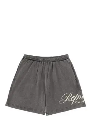 REPRESENT Logo Shorts Grey