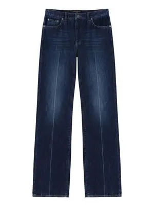 Dolce & Gabbana Low-rise Straight Leg Jeans - Blue