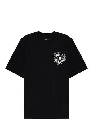 Amiri Hollywood" T-shirt - Black