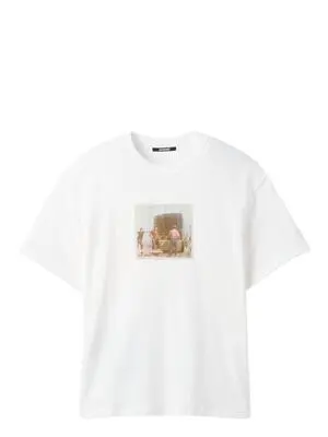 Jacquemus T-shirt With Print - White