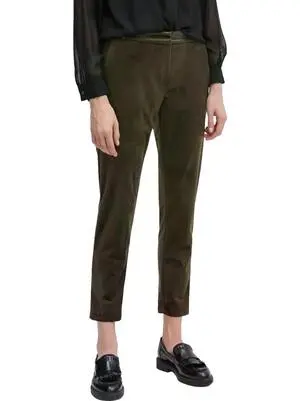 LA PETITE FRANÇAISE Straight Trousers - Green