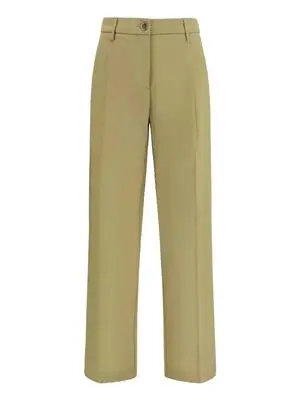 CRUNA Cora Pleated Trousers - Green